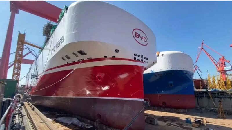BYD finaliza construção do seu segundo navio – Transporte Moderno